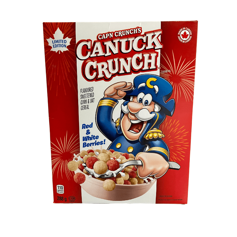 Cap'n Crunch CANUCK CRUNCH 288G – Super Singh's Canadian Things