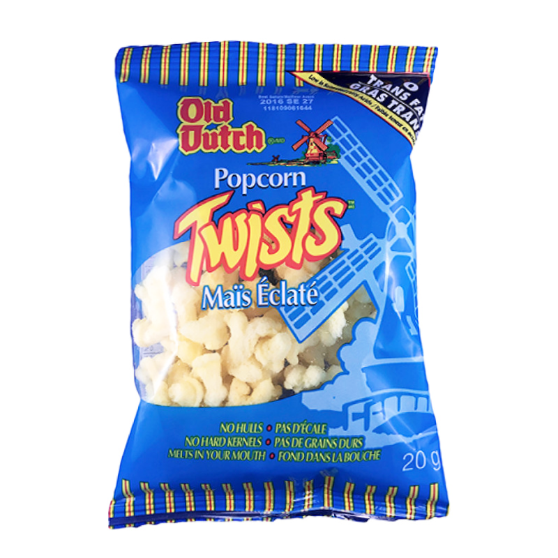 Old Dutch Popcorn Twists 20G – Super Singh's Canadian Things